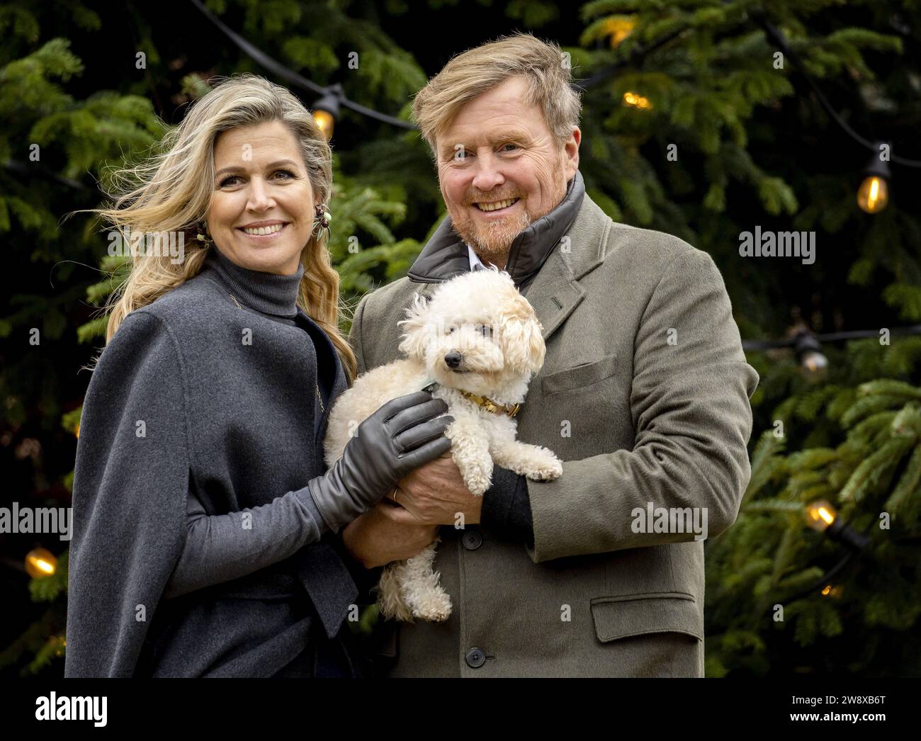 THE HAGUE - Queen Maxima and King Willem-Alexander during the ...