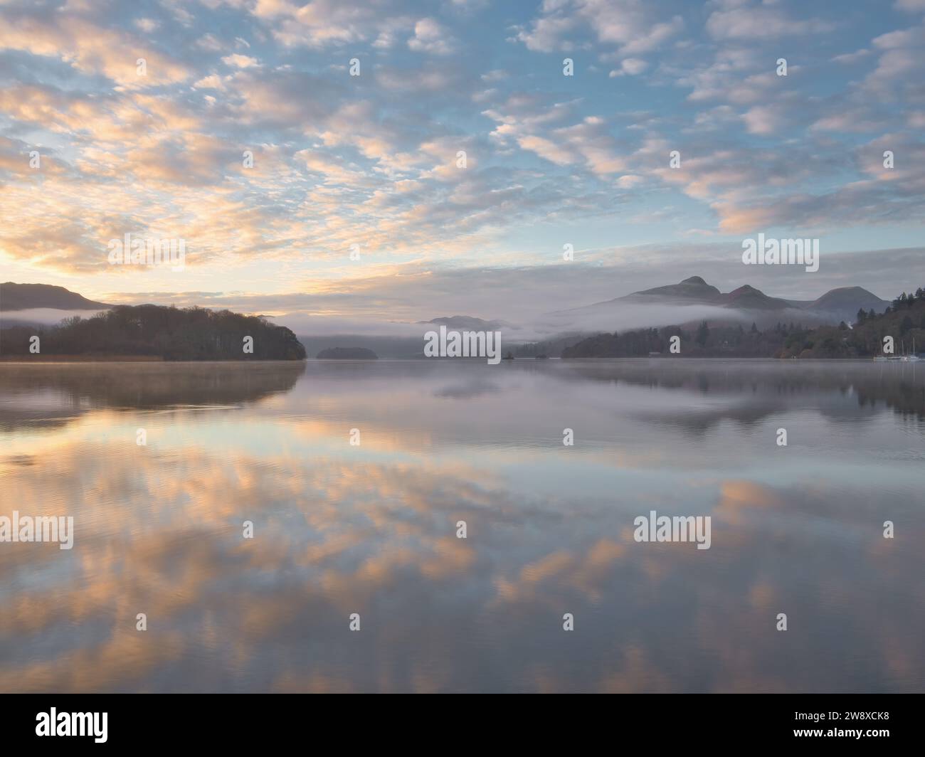 From the northern shores of Derwentwater, an uninterrupted view of the ...