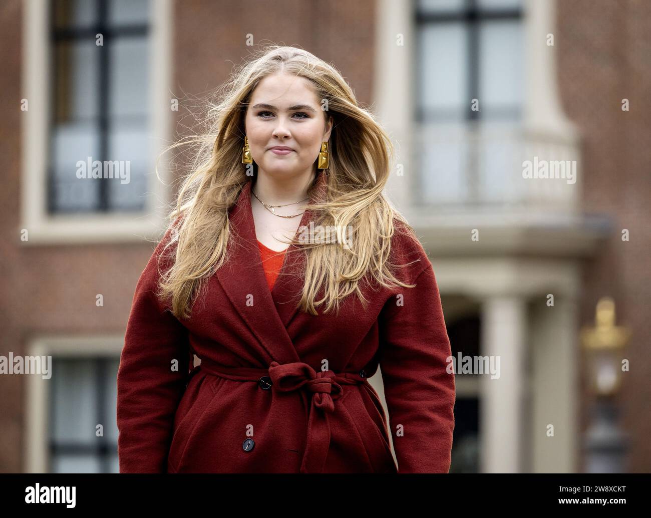 THE HAGUE - Princess Amalia during the traditional photo session of the ...