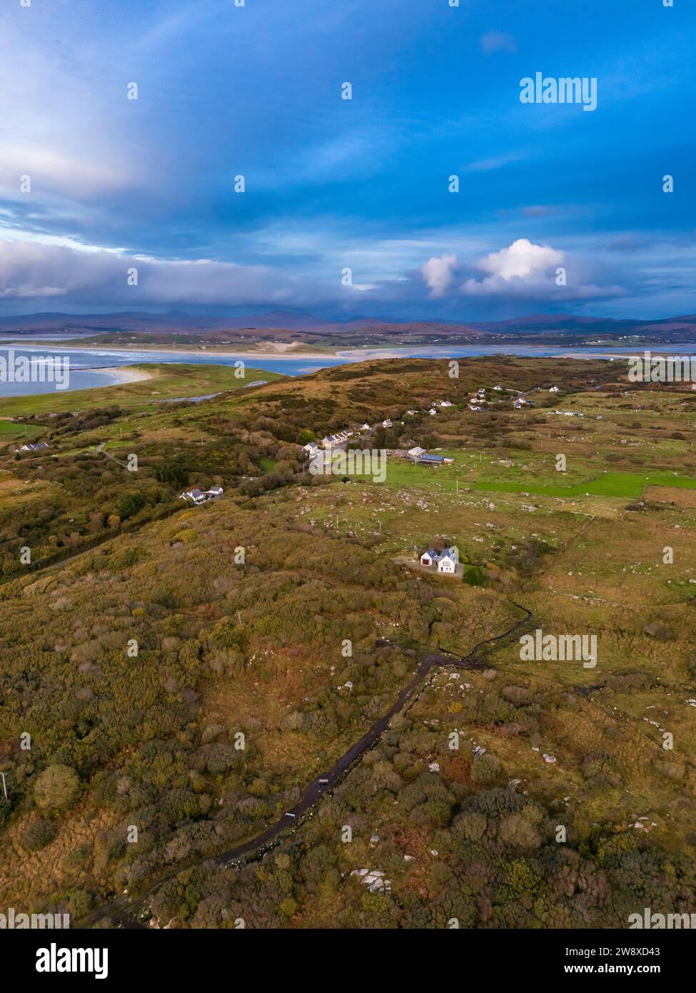 Aerial view naran beach portnoo hi-res stock photography and images - Alamy