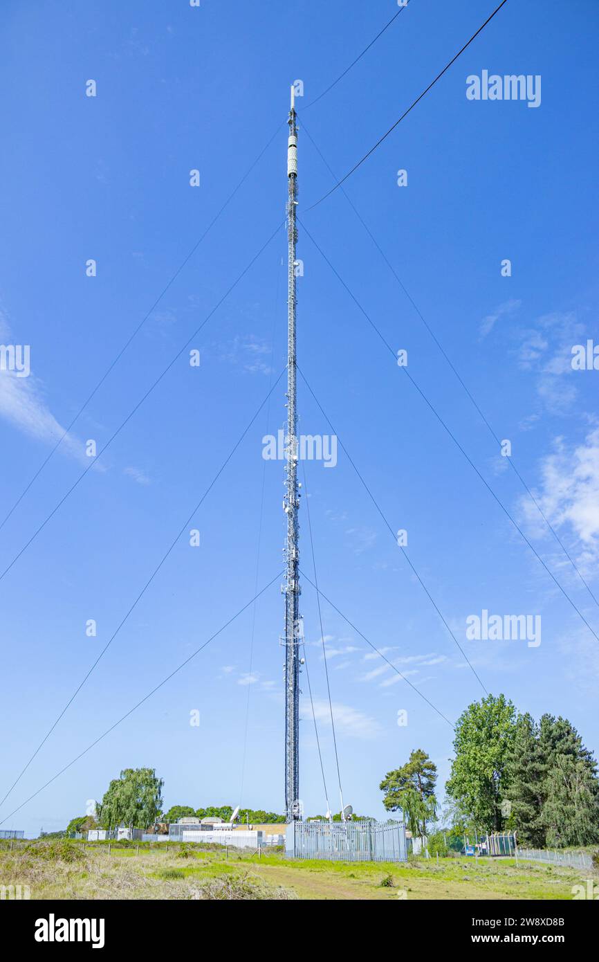 Sandy heath transmitter hi-res stock photography and images - Alamy