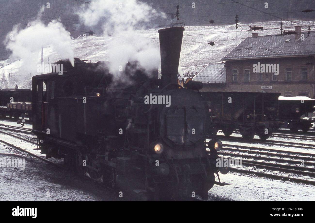 Railway trip to Austria and West Germany February 1971 Stock Photo - Alamy