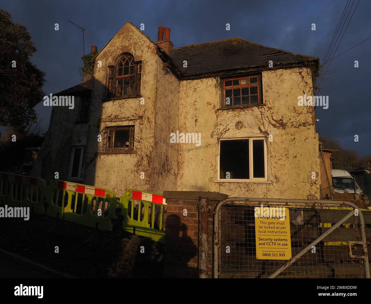 Minster on Sea, Kent, UK. 22nd Dec, 2023. A historic property visited ...