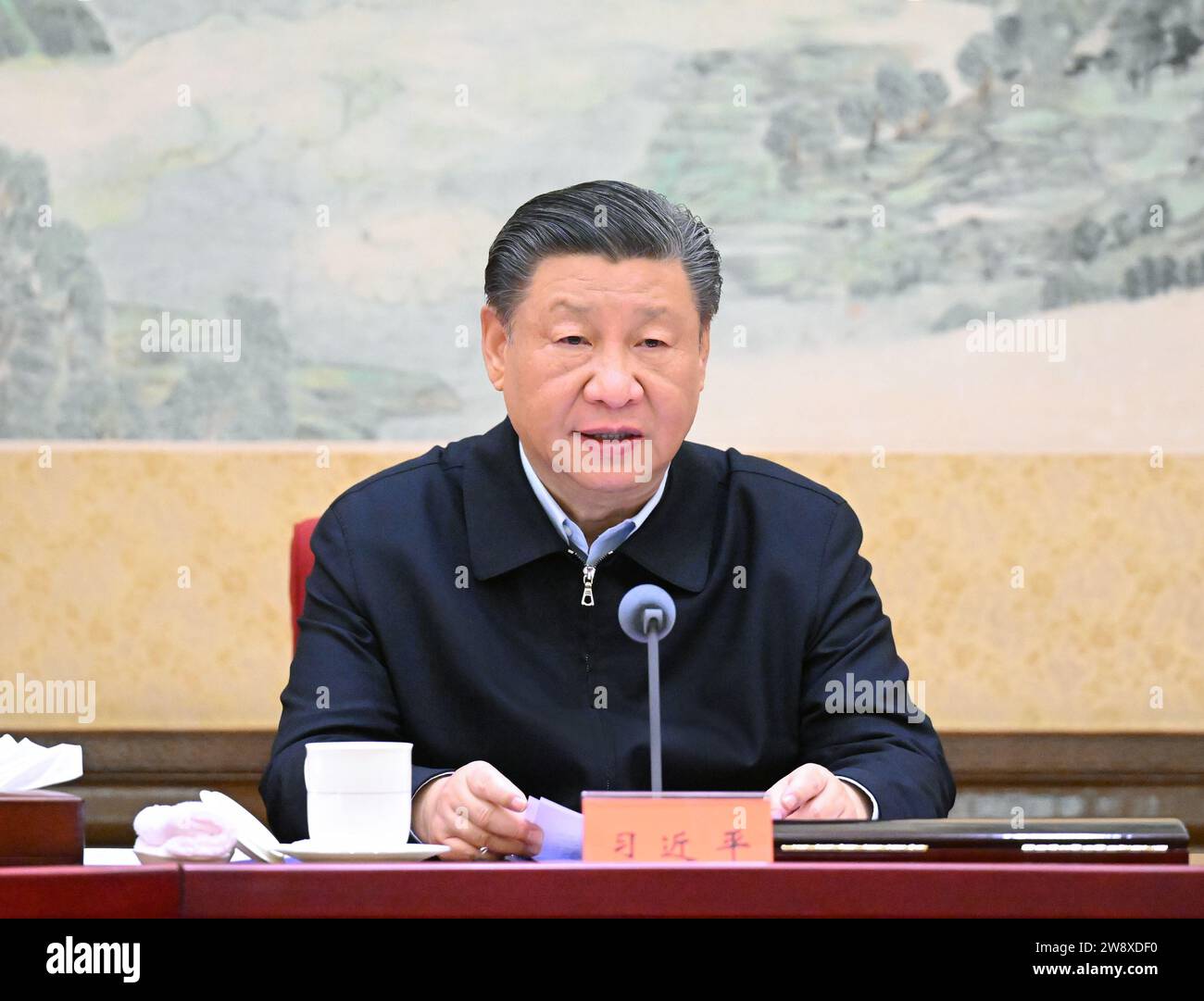 Beijing, China. 22nd Dec, 2023. Xi Jinping, general secretary of the ...