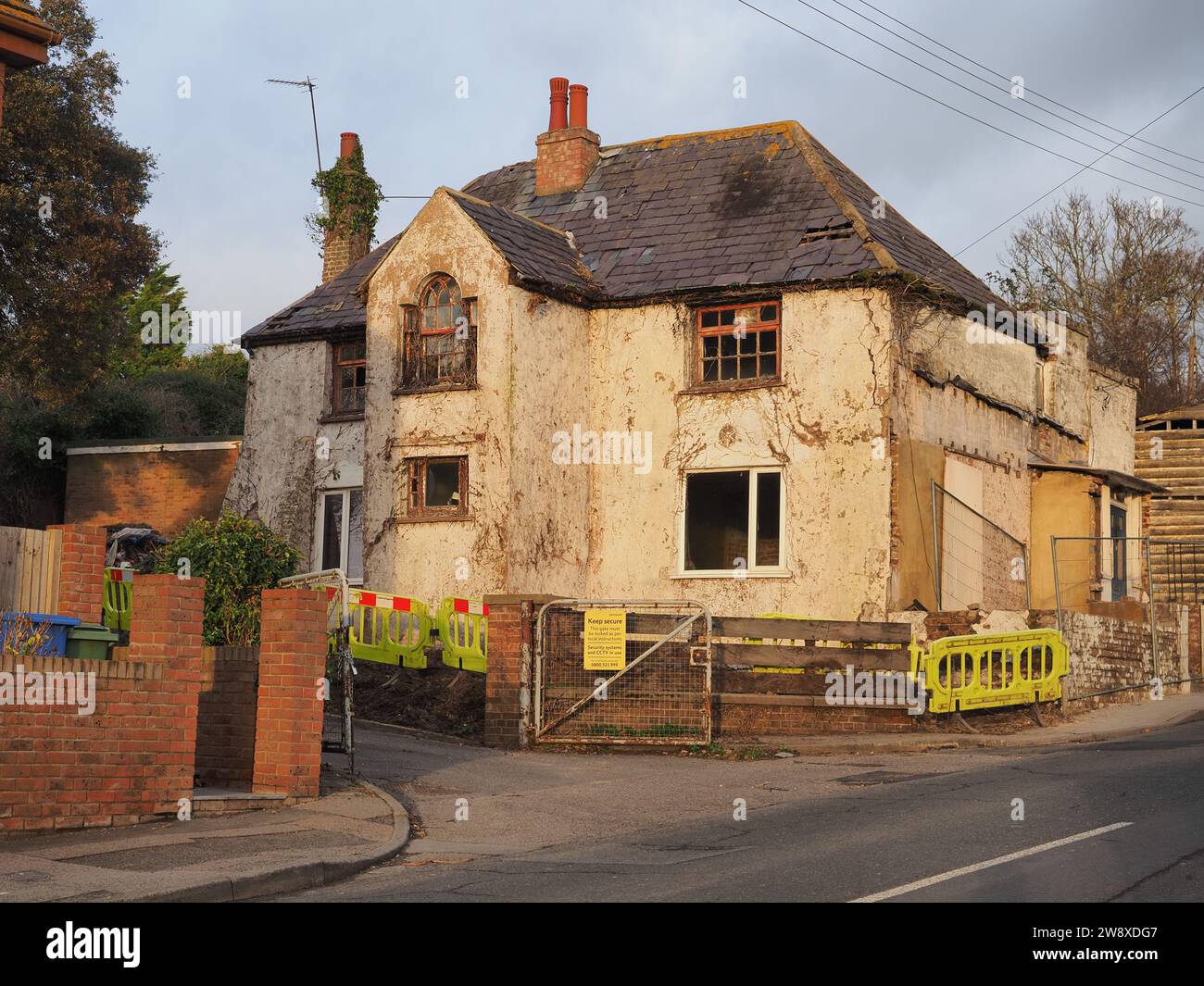 Minster on Sea, Kent, UK. 22nd Dec, 2023. A historic property visited ...