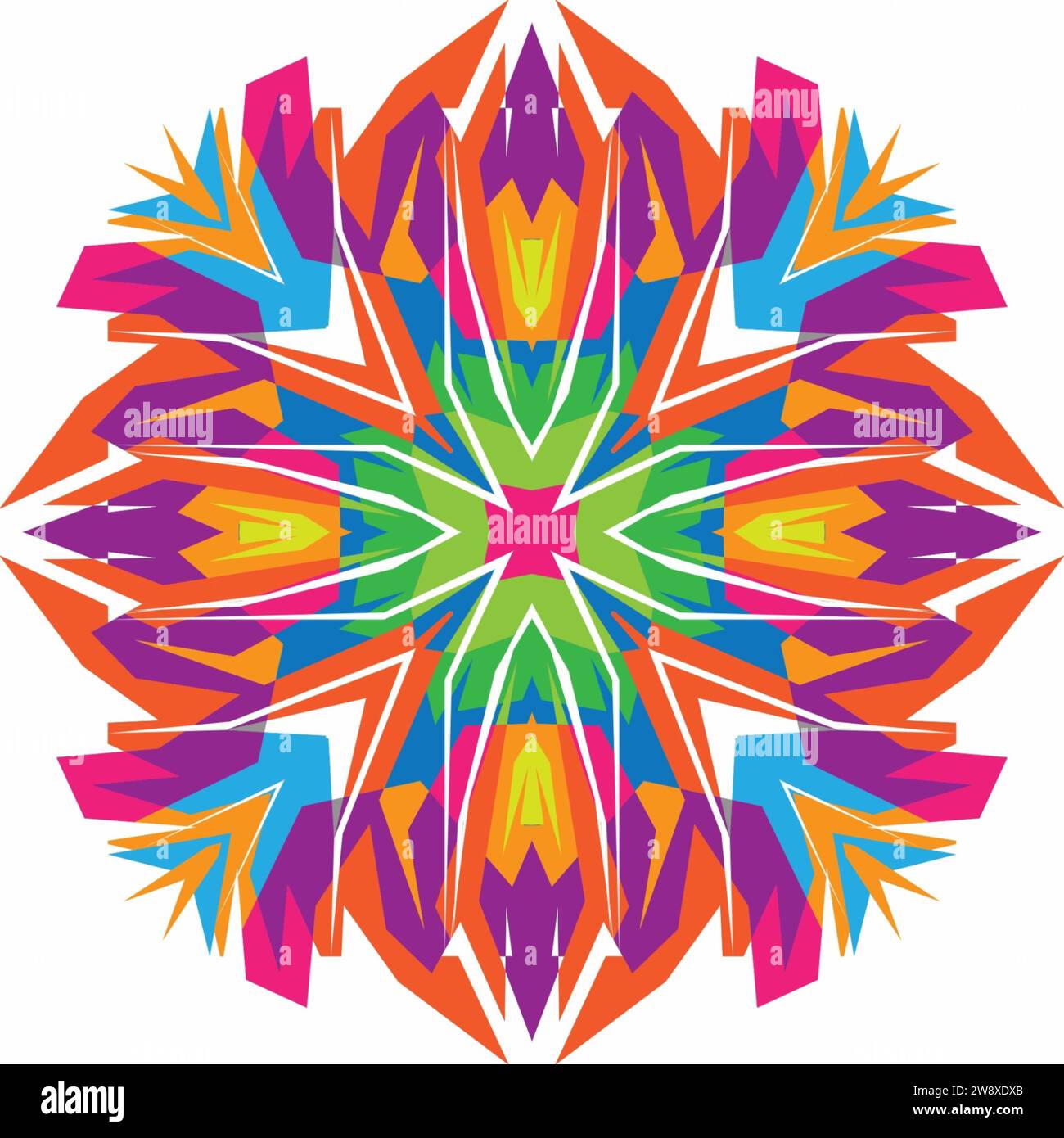 tile, mandala, seamless, design, digital, illustration, decoration ...