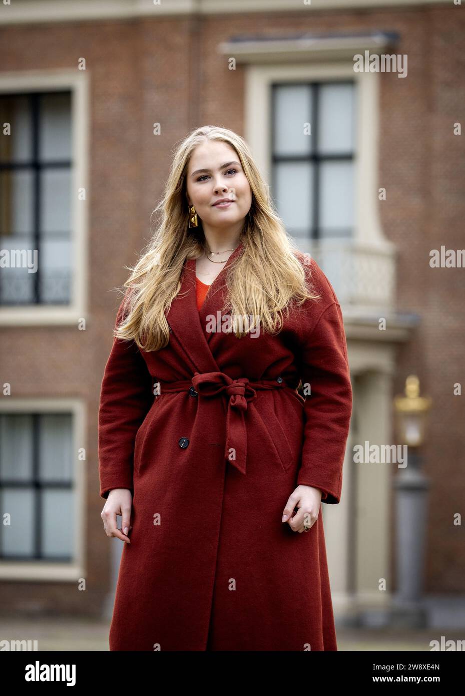 THE HAGUE - Princess Amalia during the traditional photo session of the ...