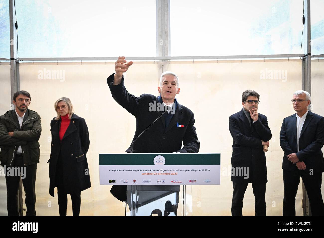 Saint Denis, France. 22nd Dec, 2023. Nicolas Ferrand, Executive General ...
