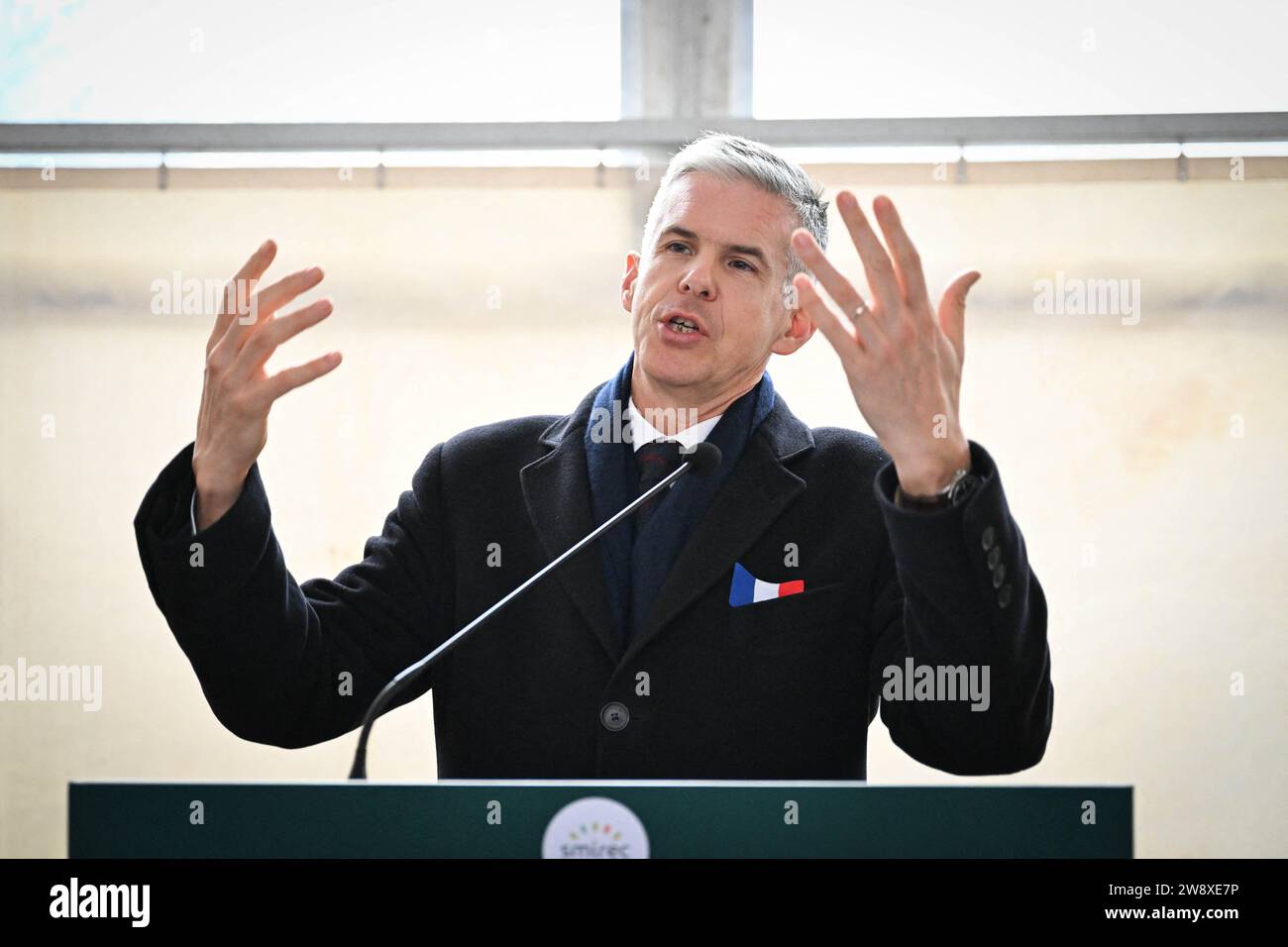 Saint Denis, France. 22nd Dec, 2023. Nicolas Ferrand, Executive General ...