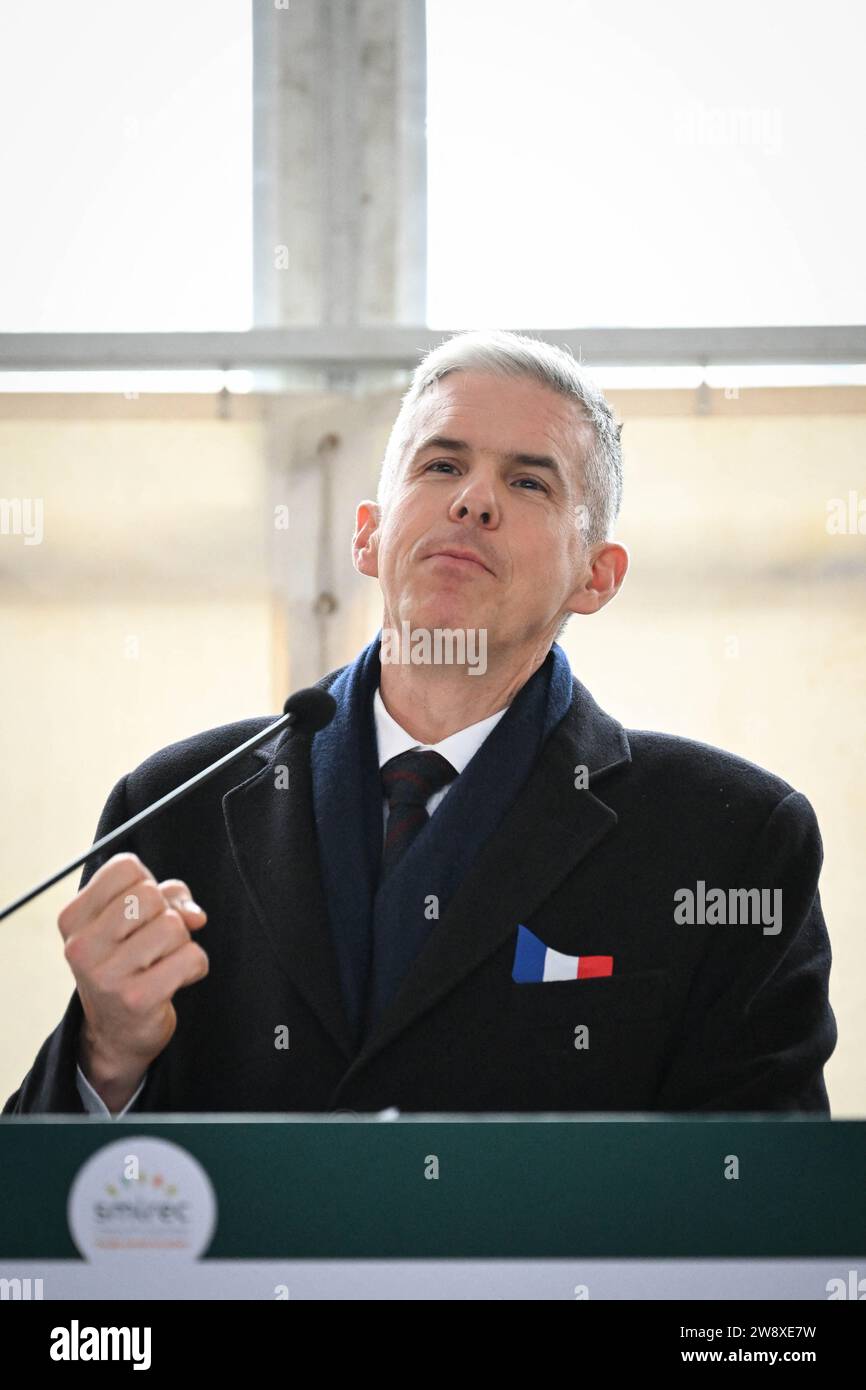 Saint Denis, France. 22nd Dec, 2023. Nicolas Ferrand, Executive General ...