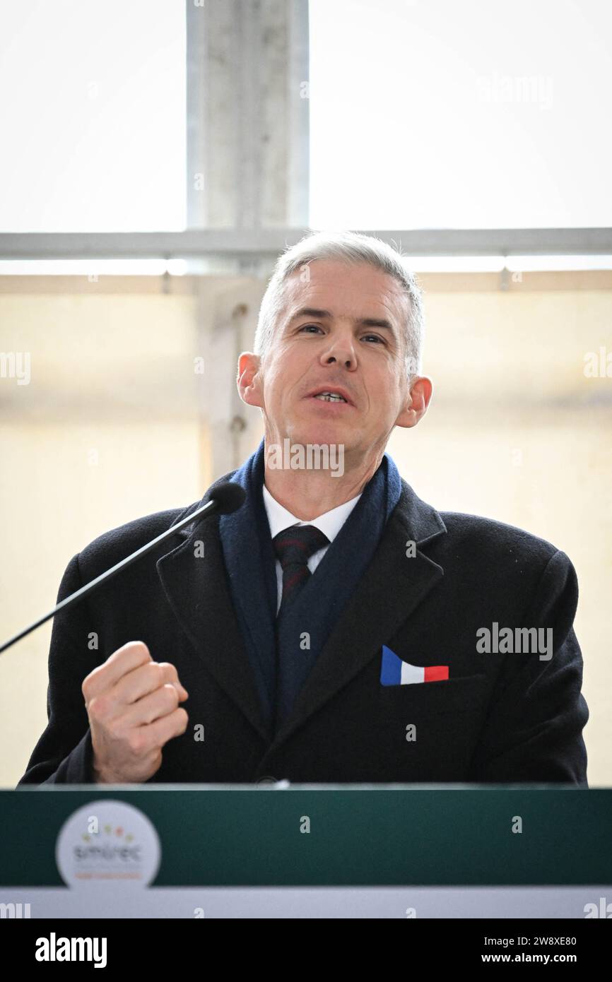 Saint Denis, France. 22nd Dec, 2023. Nicolas Ferrand, Executive General ...