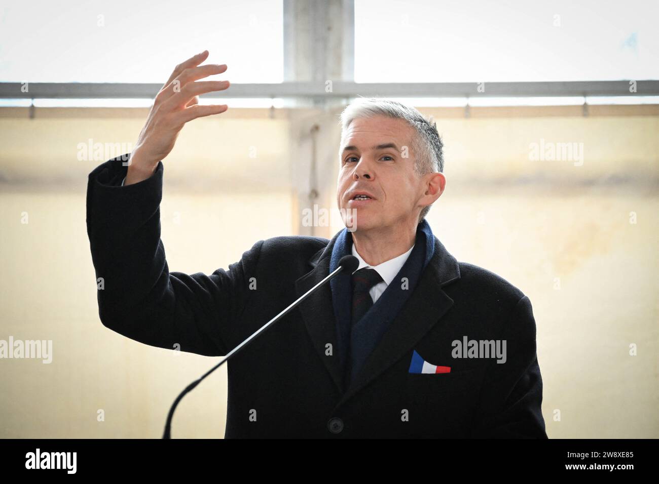 Saint Denis, France. 22nd Dec, 2023. Nicolas Ferrand, Executive General ...