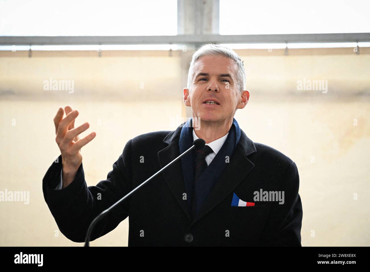 Saint Denis, France. 22nd Dec, 2023. Nicolas Ferrand, Executive General ...