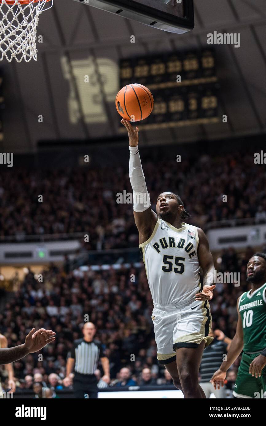 West Lafayette, Indiana, USA. 21st Dec, 2023. Purdue Boilermakers Guard ...
