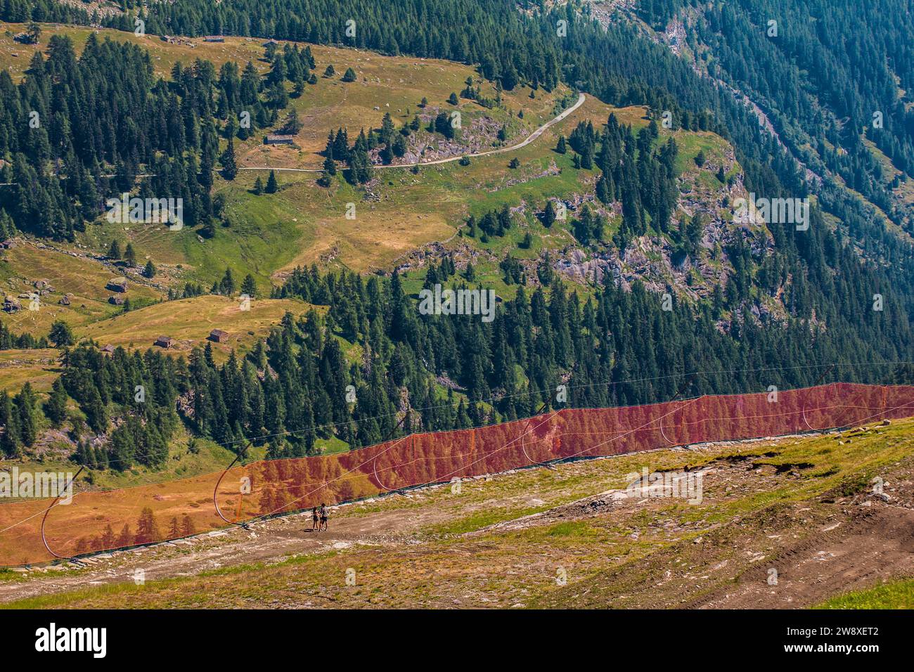 Mountain scenery fron Champorcher, Aosta Stock Photo - Alamy
