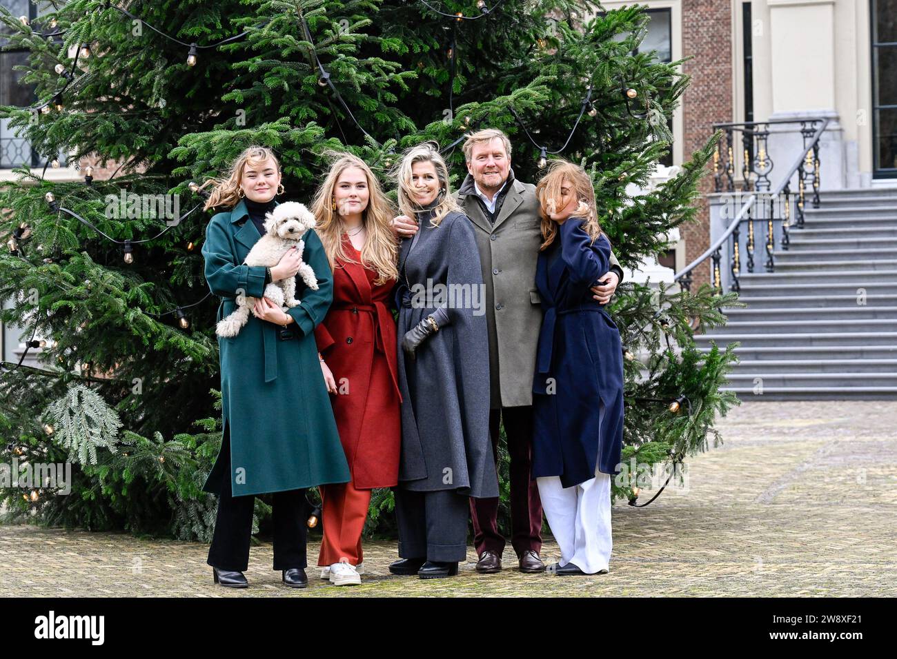 DEN HAAG, 22-12-2023, Paleis Huis ten Bosch Najaarfotosessie 2023 bij ...