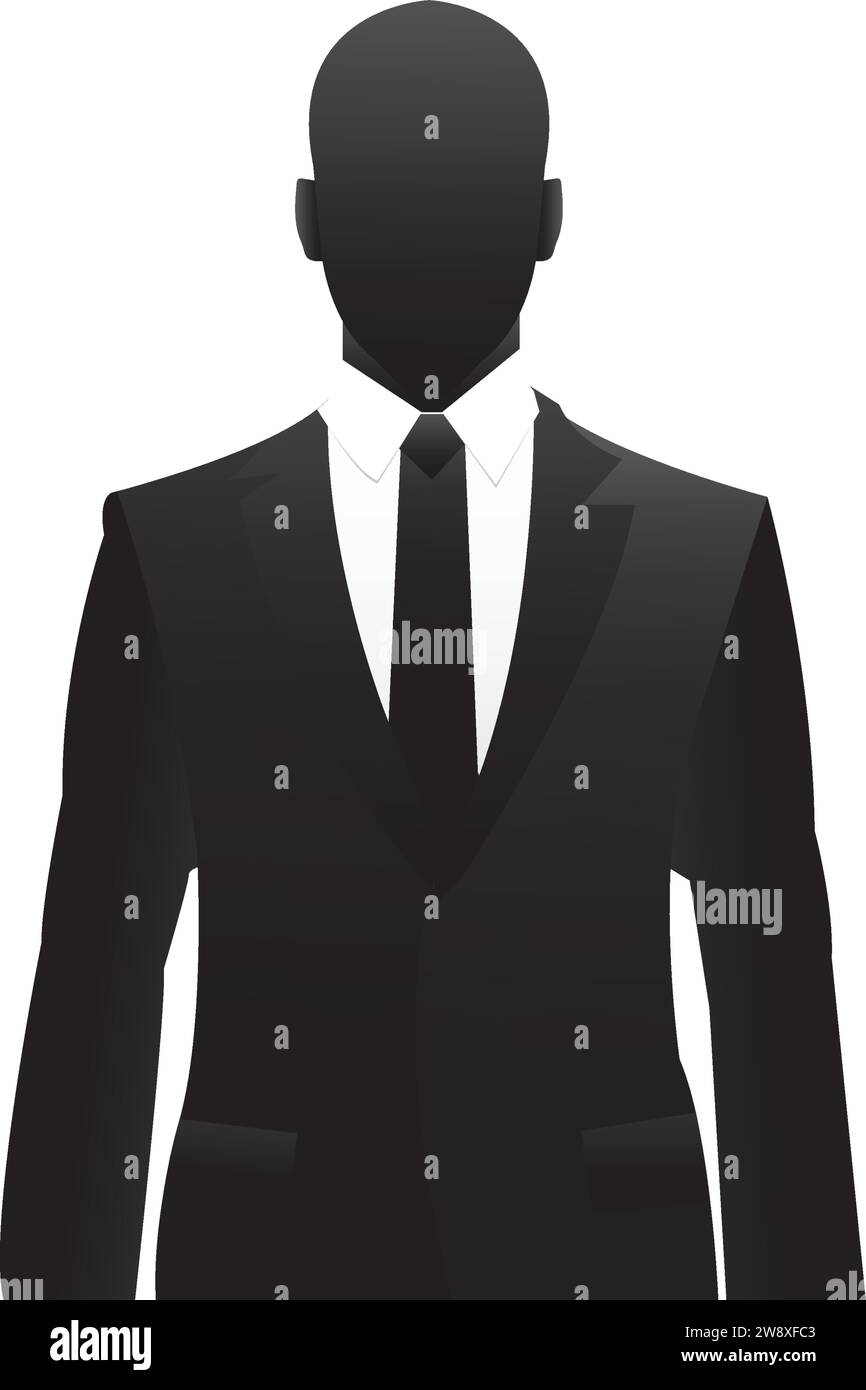 Faceless vector Black and White Stock Photos & Images - Alamy