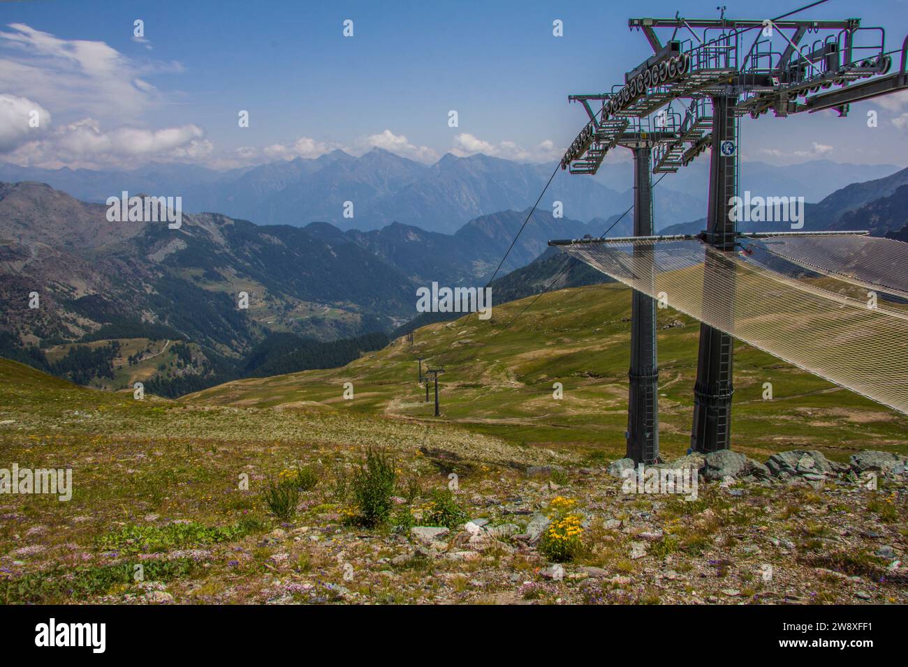 Mountain scenery fron Champorcher, Aosta Stock Photo - Alamy