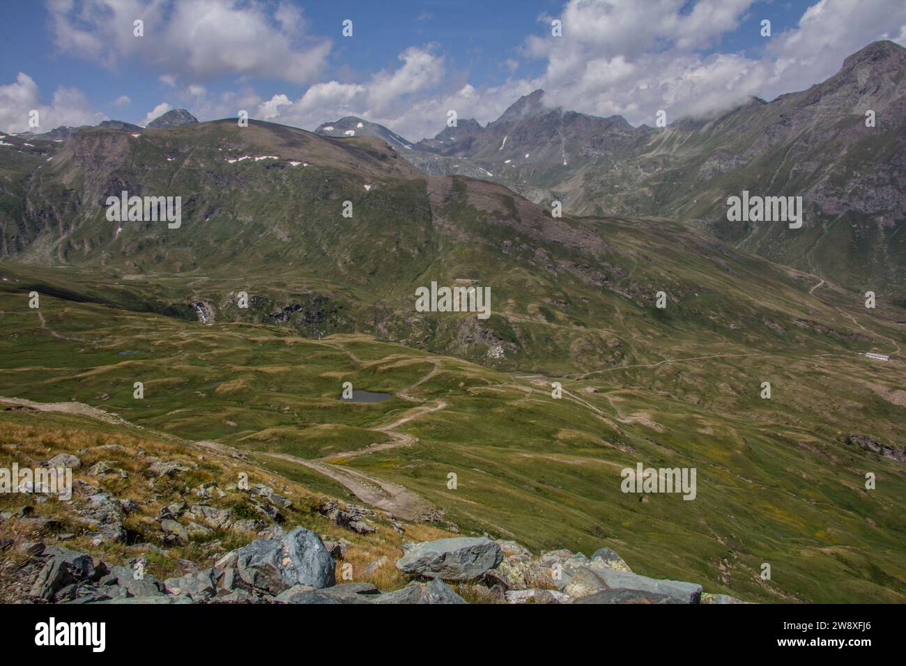 Mountain scenery fron Champorcher, Aosta Stock Photo - Alamy