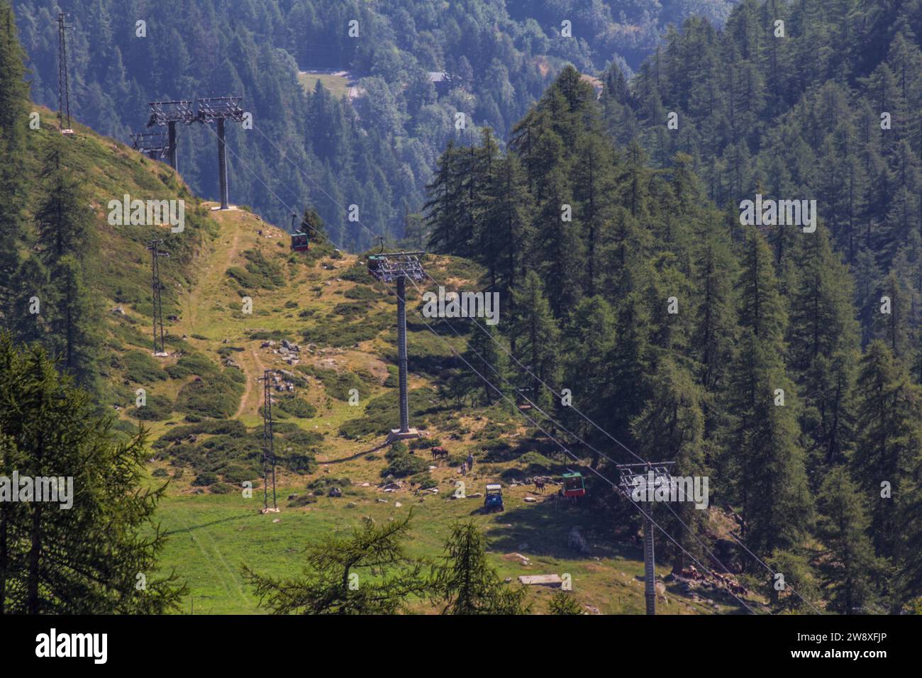 Mountain scenery fron Champorcher, Aosta Stock Photo - Alamy