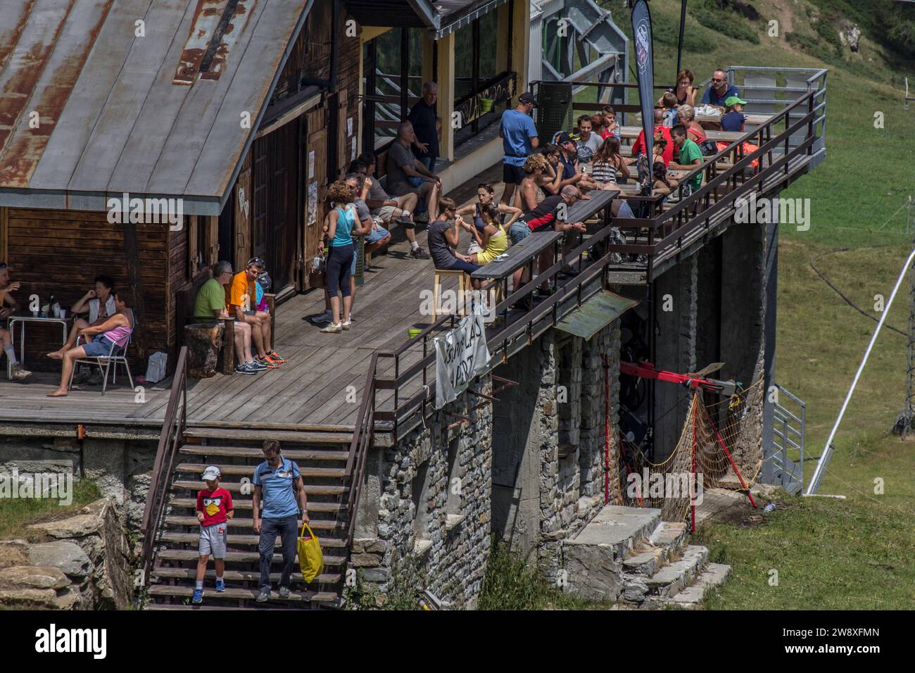 Mountain scenery fron Champorcher, Aosta Stock Photo - Alamy