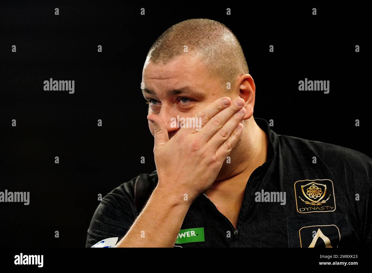 Boris Krcmar in action against Dirk van Duijvenbode (not pictured) on ...