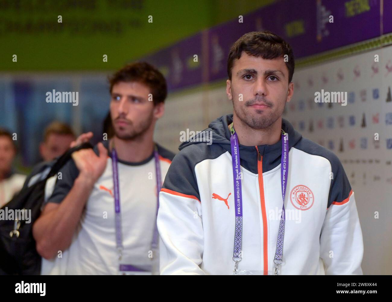 Manchester City's Rodri arrives ahead of the FIFA Club World Cup 2023 ...