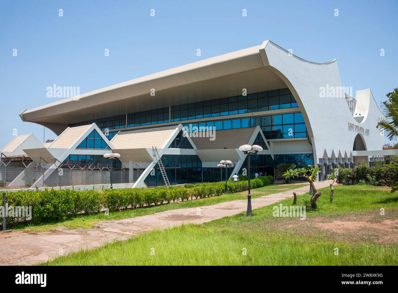 Yundum International Airport in Banjul, Gambia Stock Photo - Alamy