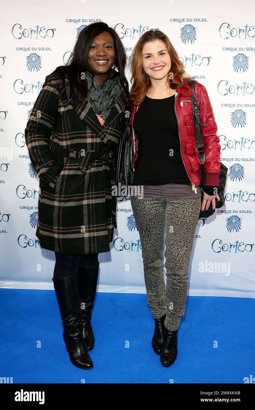 Thelma Buabeng Katharina Wackernagel - Cirque du Soleil Premiere ...