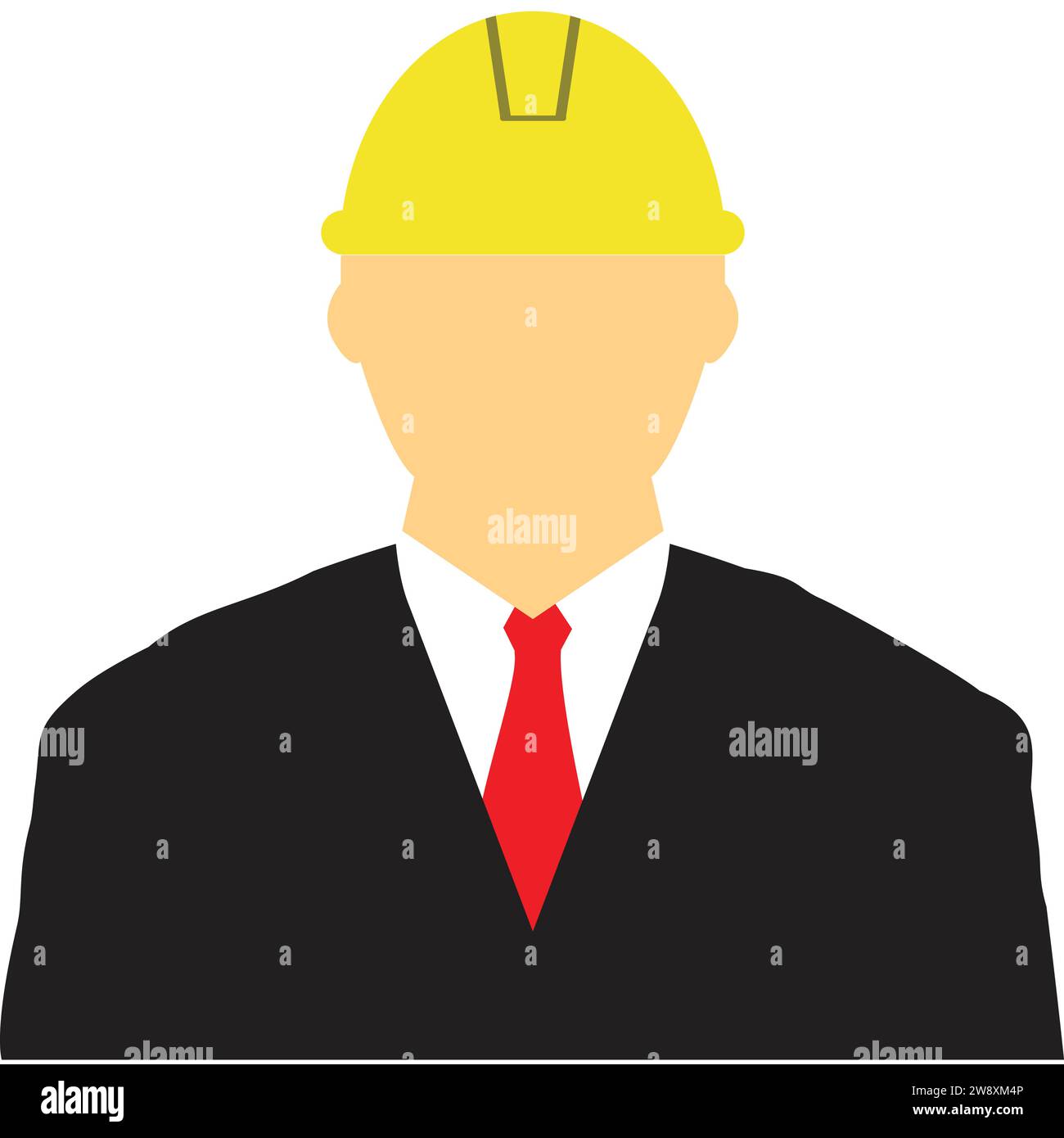 Construction Worker icon | Engineer icon | Builder icon with helmet Stock Vector Image & Art - Alamy
