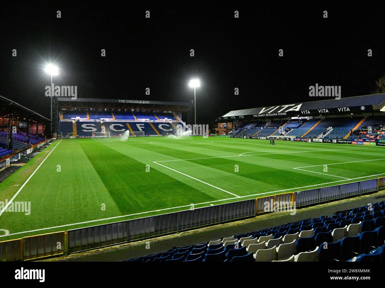 Edgeley park stockport general view hi-res stock photography and images ...