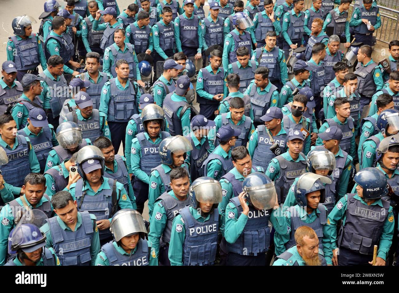 Dhaka police hi-res stock photography and images - Alamy