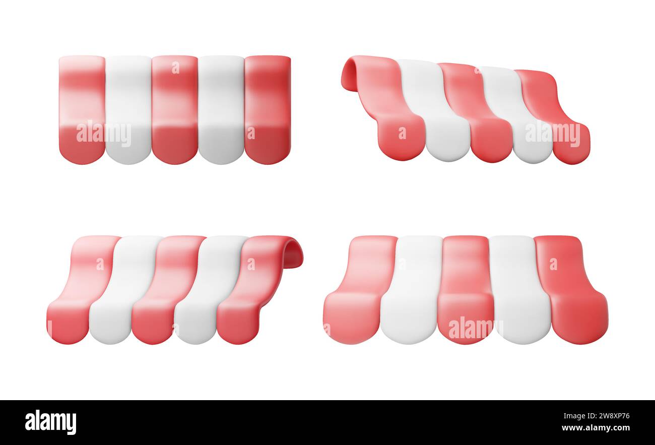 Awning tent set collection hi-res stock photography and images - Alamy