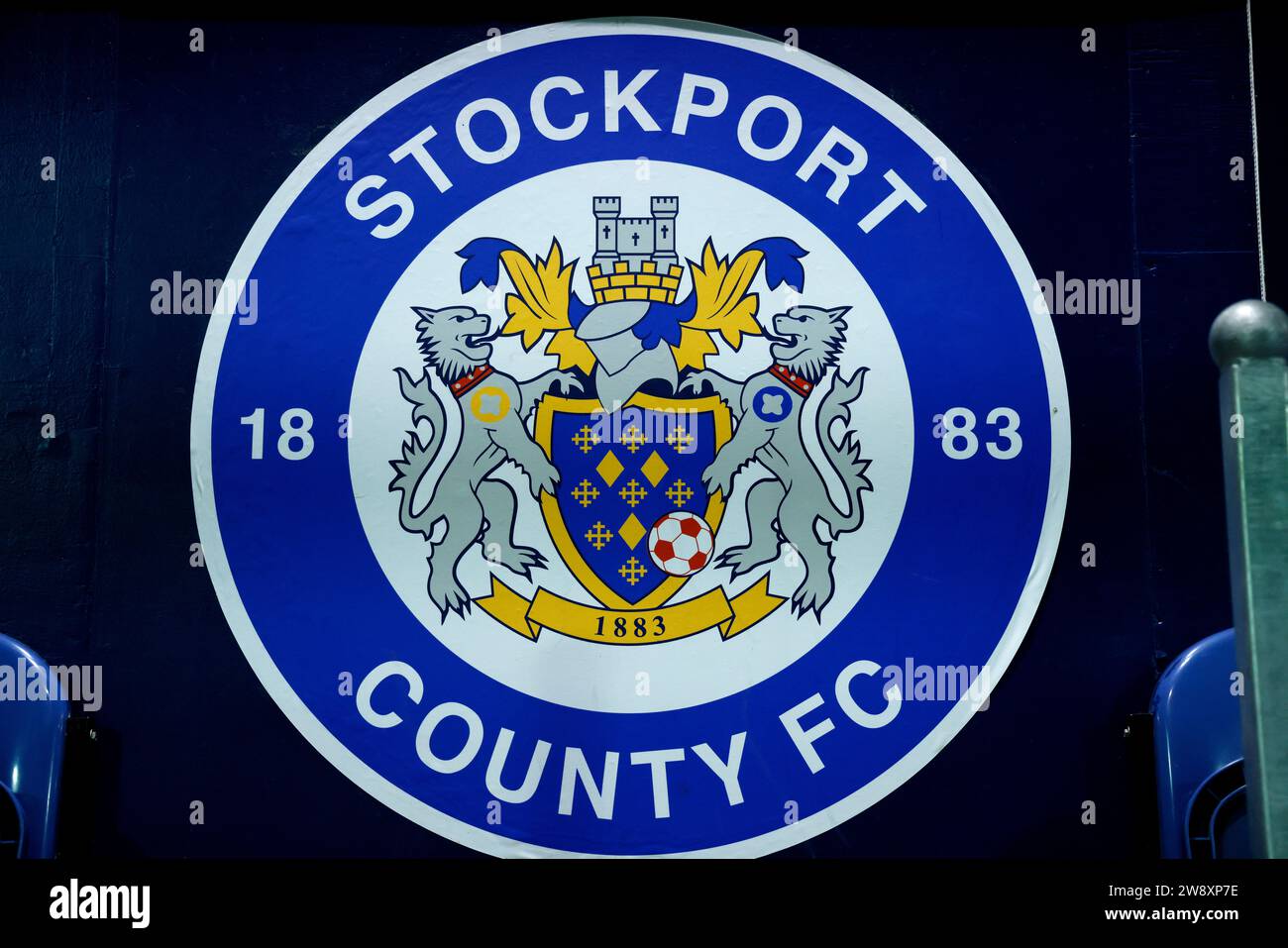 Stockport county badge hi-res stock photography and images - Alamy