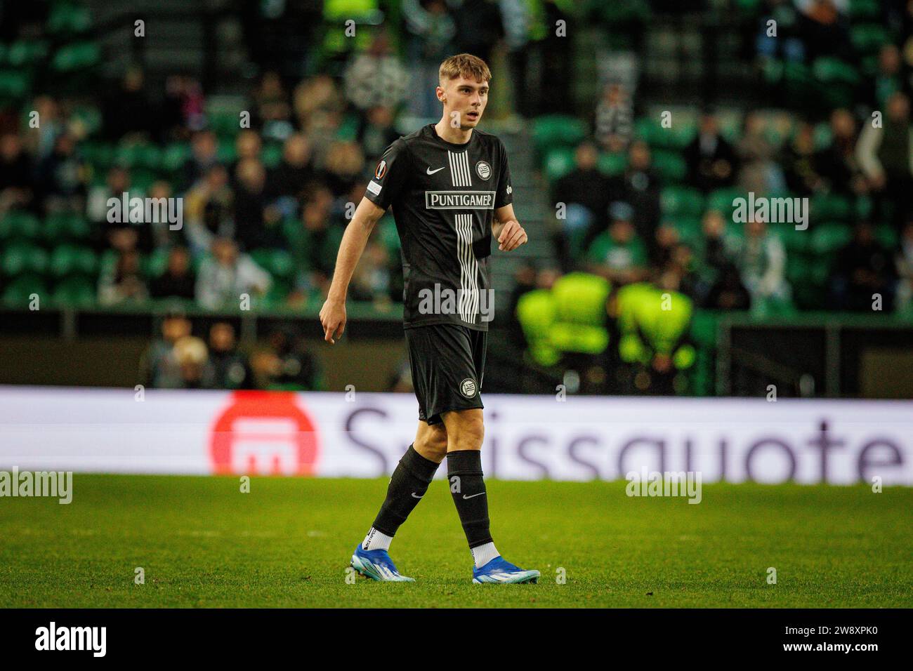 Szymon Wlodarczyk during UEFA Europa League 23/24 game between Sporting ...