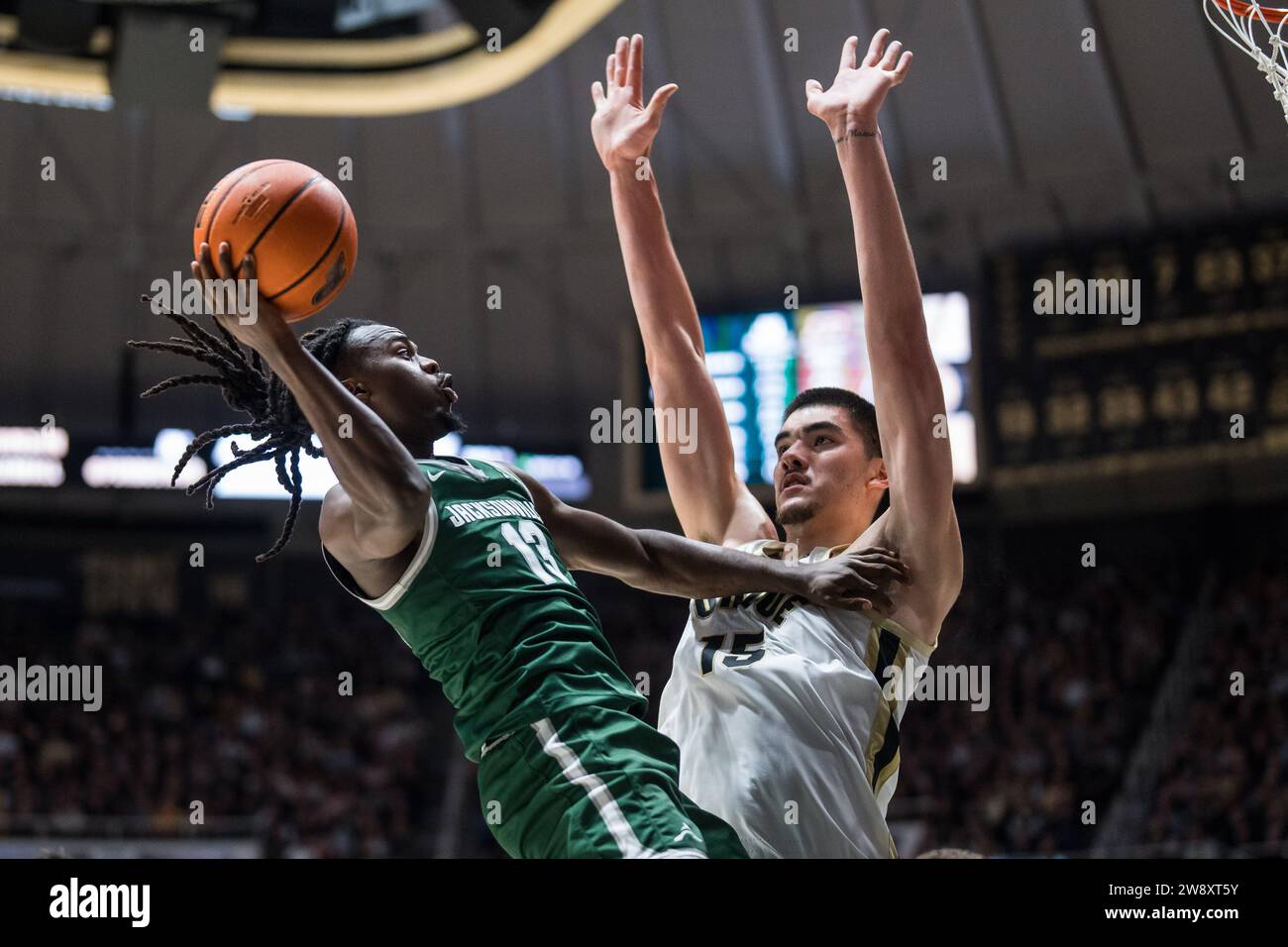West Lafayette, Indiana, USA. 21st Dec, 2023. Jacksonville guard ROBERT ...