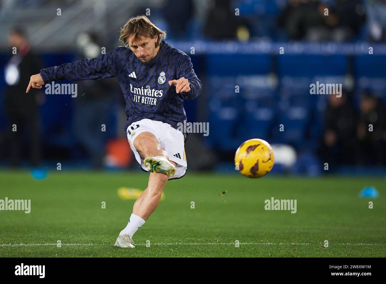Luka Modric of Real Madrid CF in action during the LaLiga EA Sports ...
