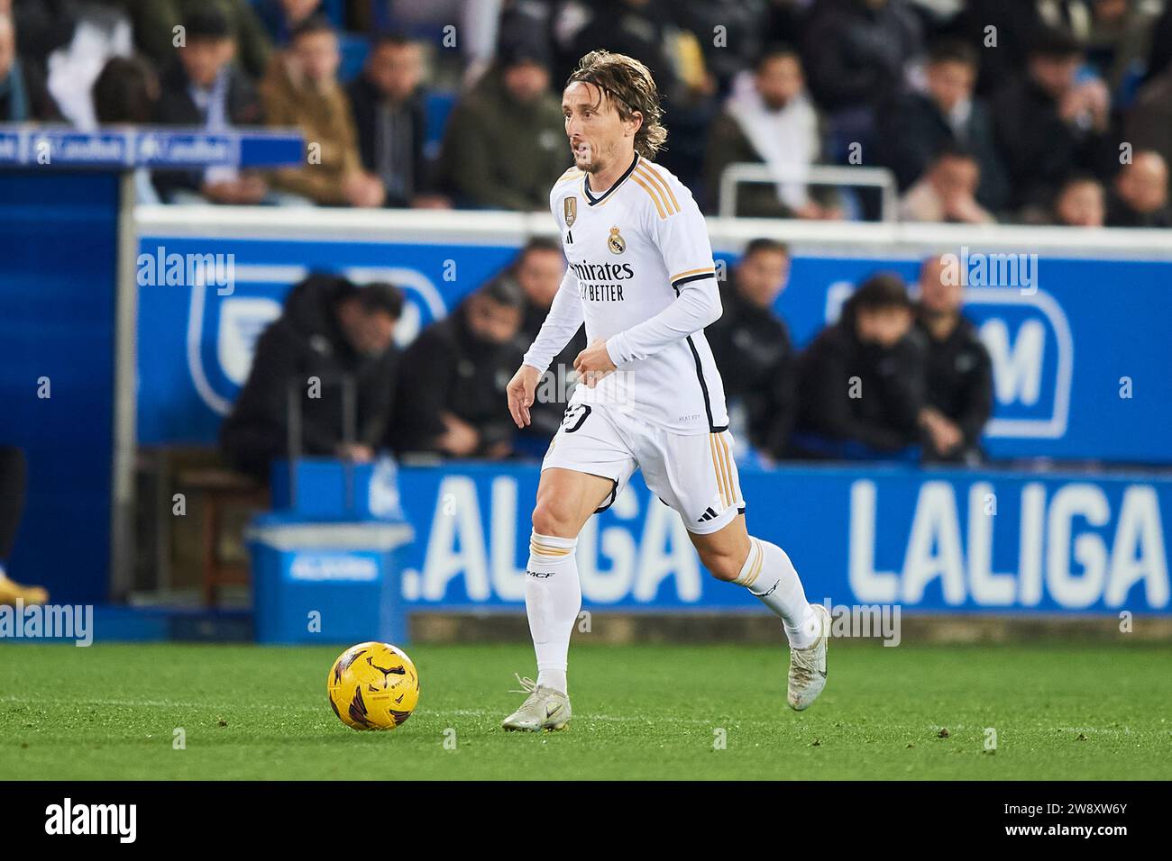 Luka Modric of Real Madrid CF in action during the LaLiga EA Sports ...