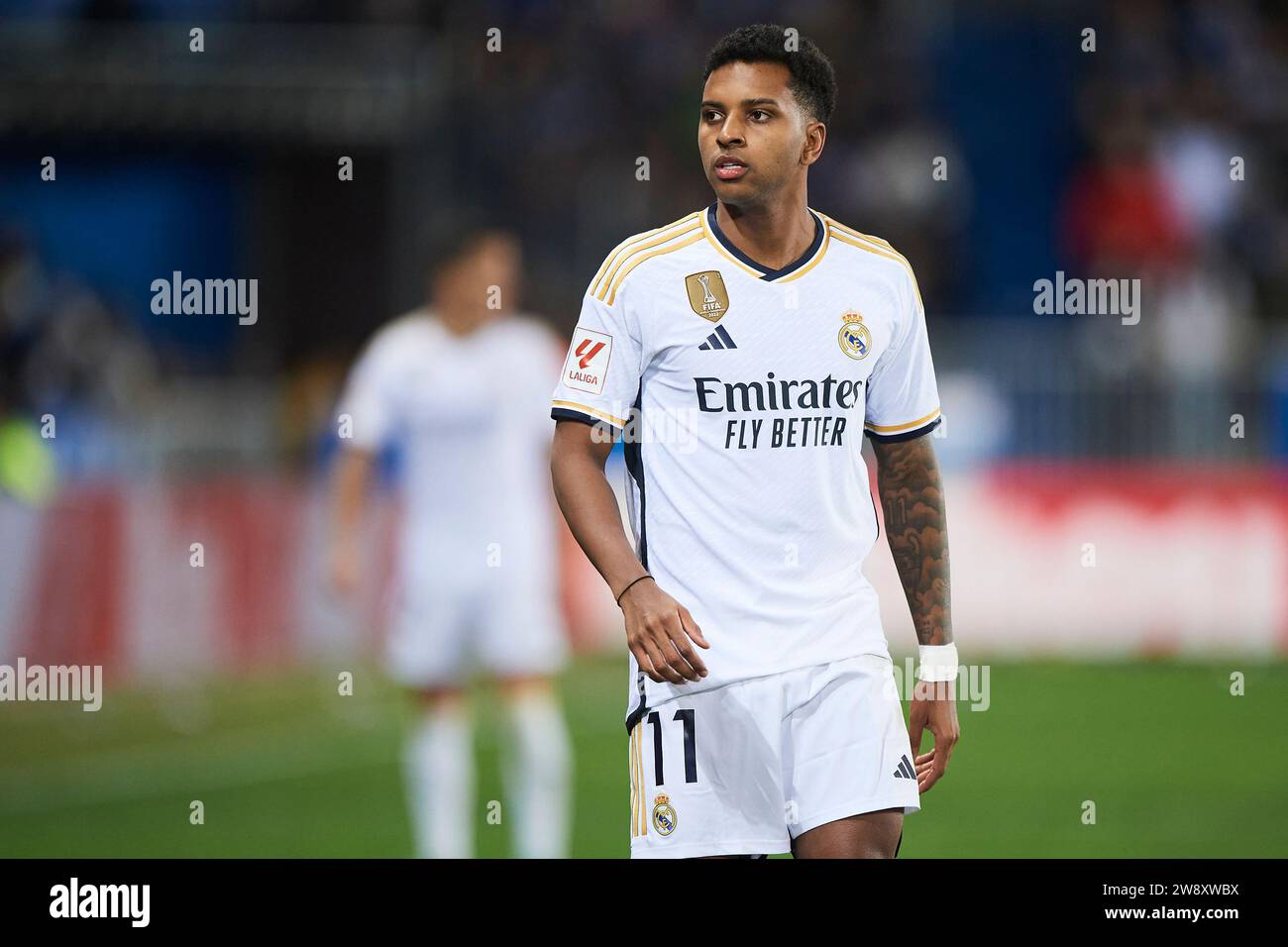 Rodrygo Goes of Real Madrid CF looks on during the LaLiga EA Sports ...