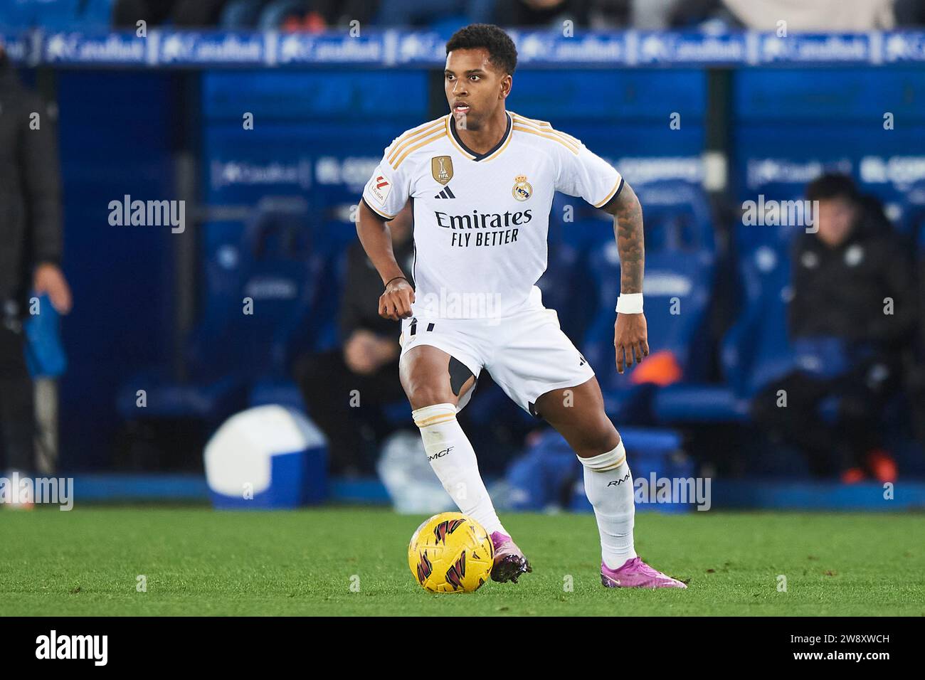 Rodrygo Goes of Real Madrid CF in action during the LaLiga EA Sports ...