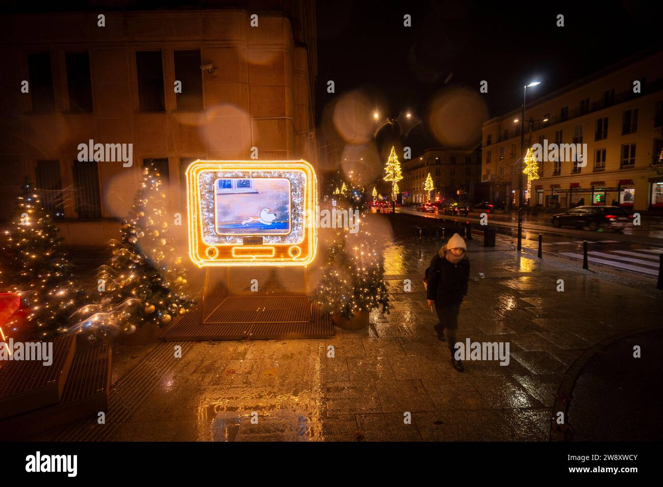 Warsaw, Poland. 22nd Dec, 2023. A vintage, cathode ray tube (CRT ...