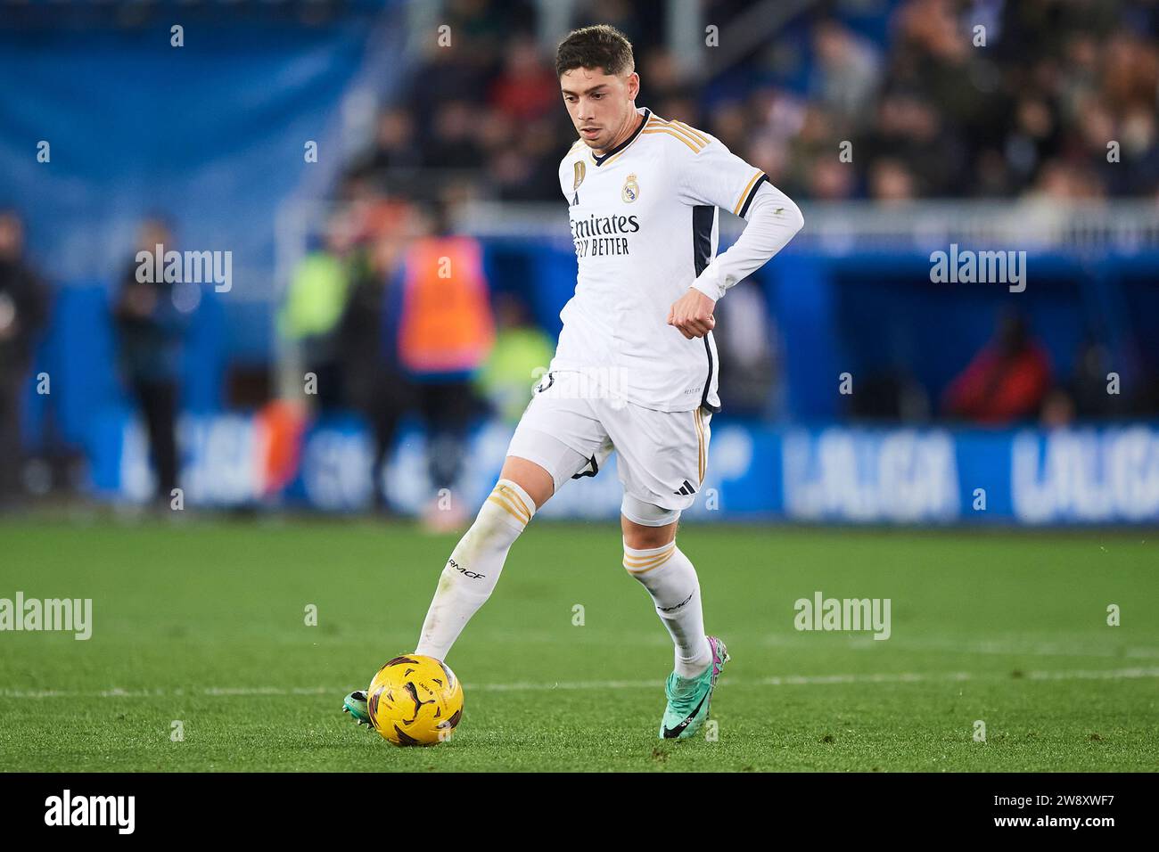 Fede Valverde of Real Madrid CF in action during the LaLiga EA Sports ...