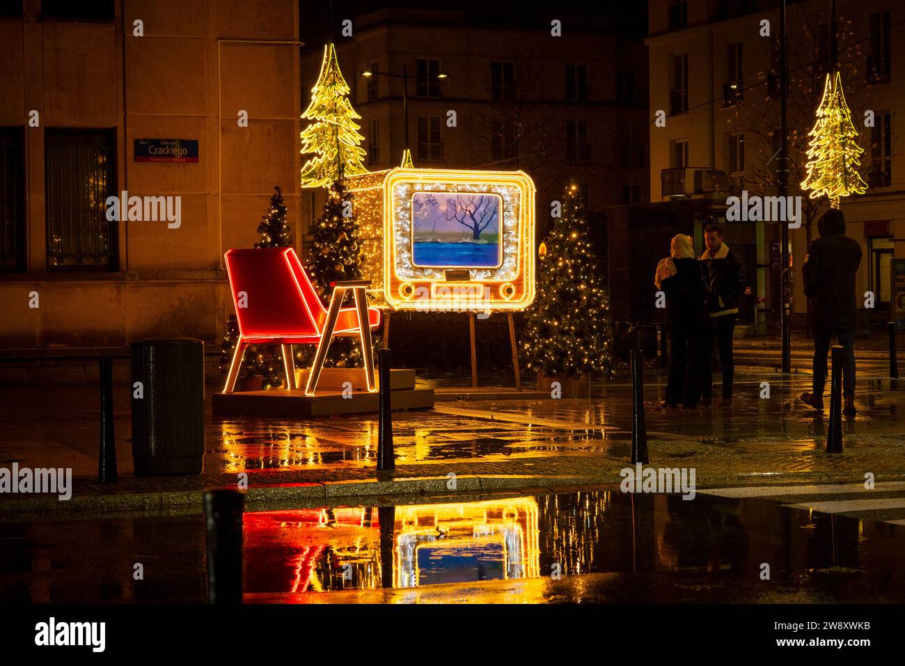 Warsaw, Poland. 22nd Dec, 2023. A vintage, cathode ray tube (CRT ...