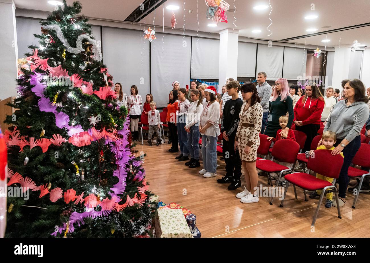 Usti Nad Labem, Czech Republic. 22nd Dec, 2023. A minute of silence was ...