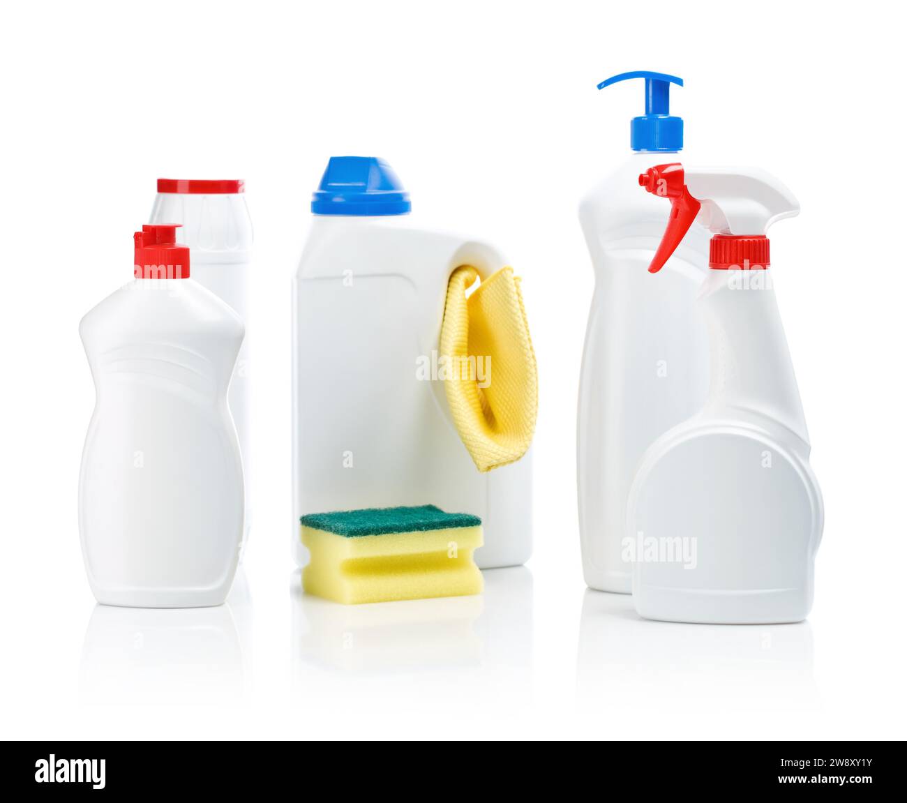 Close up red cleaning Cut Out Stock Images & Pictures - Alamy