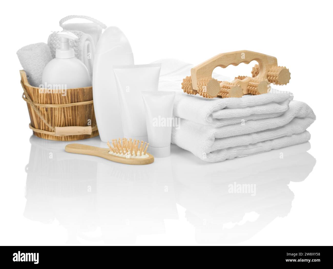 Set personal care items Cut Out Stock Images & Pictures - Alamy