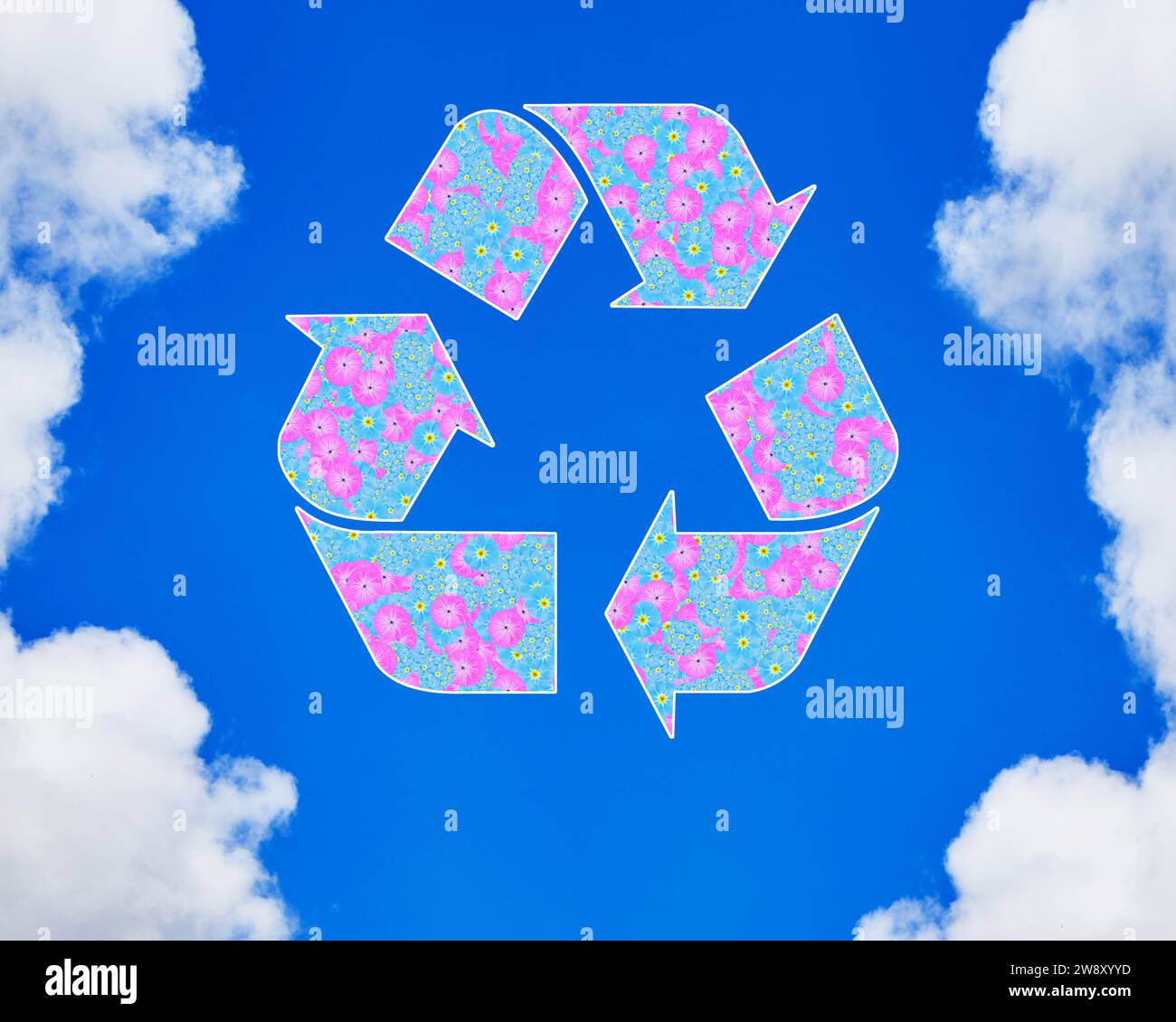 The universal recycling symbol. It is an internationally recognized ...