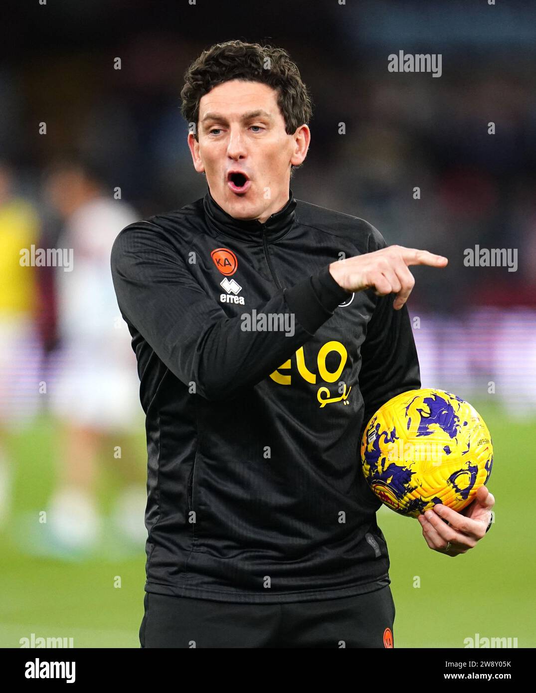 Sheffield United assistant manager Keith Andrews before the Premier ...