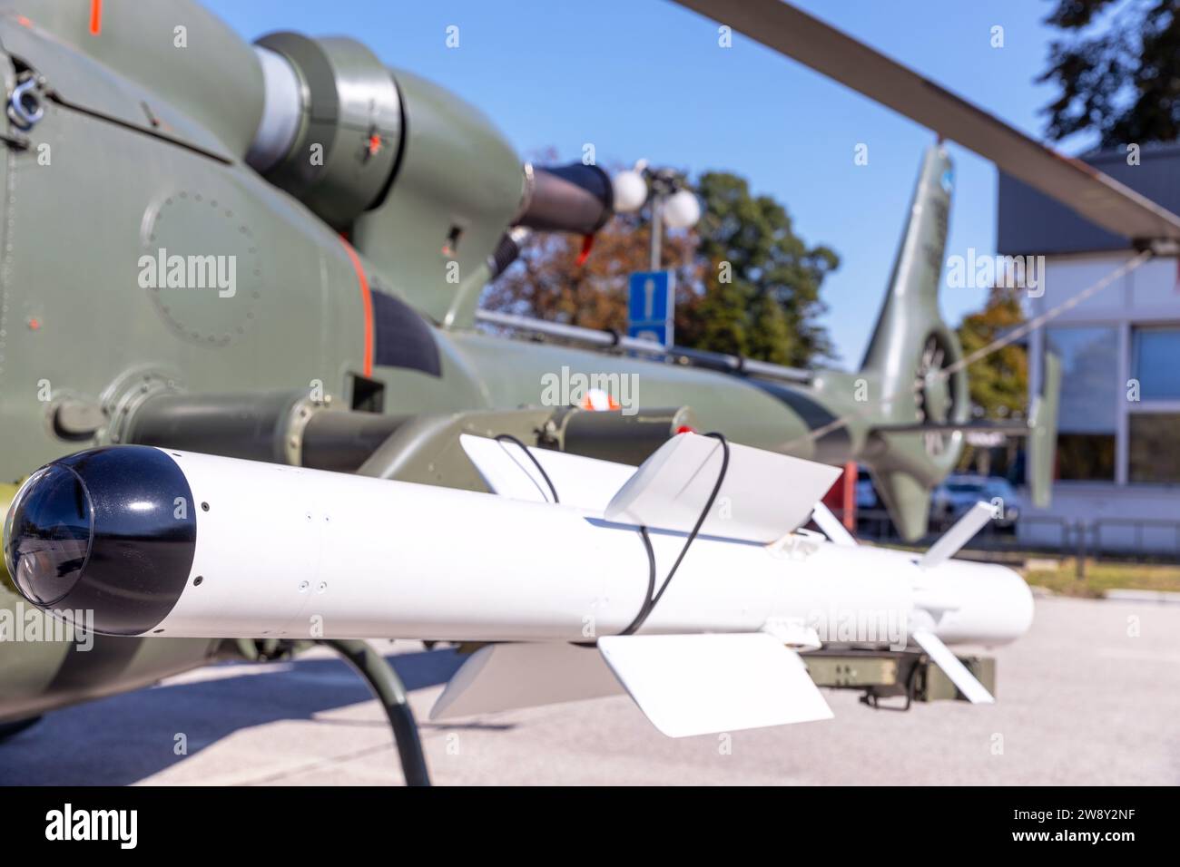 Anti-armor or anti-tank guided missile Stock Photo - Alamy