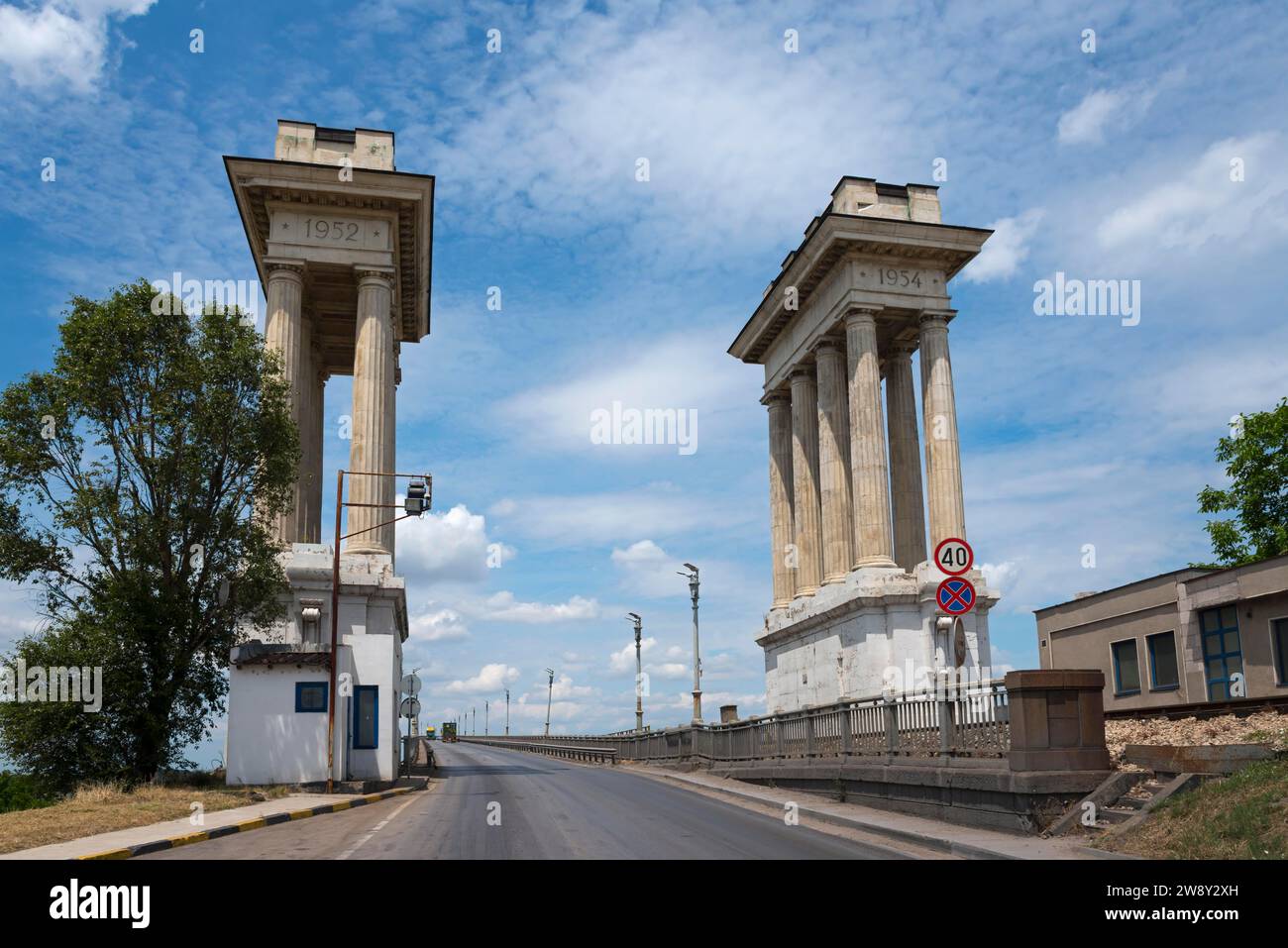 Giurgiu-Russe Friendship Bridge, Bridge of Friendship, steel truss ...